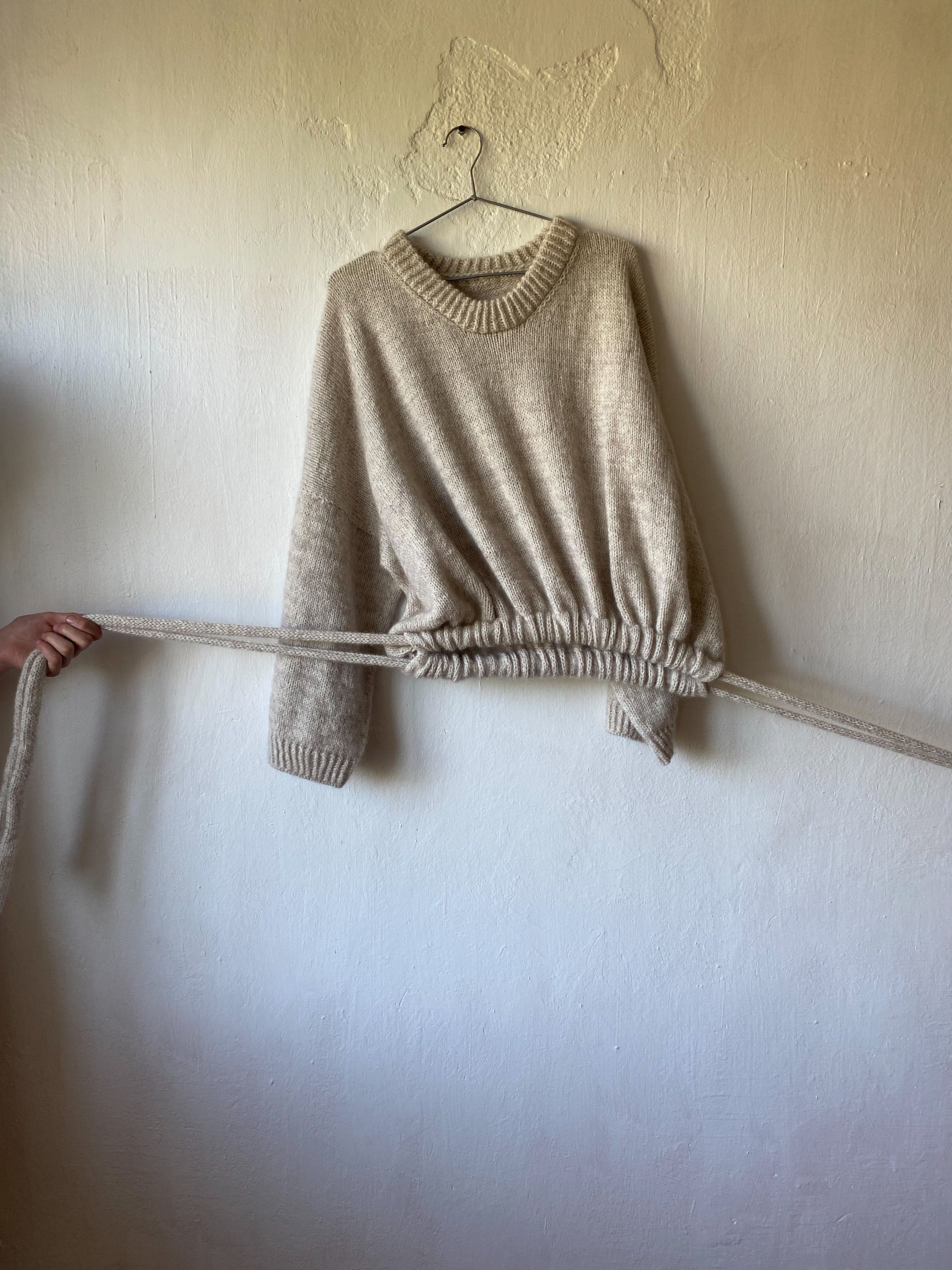 Knitting Pattern for Fairy Tale Sweater, Crew Neck, Stylish Design - Etsy