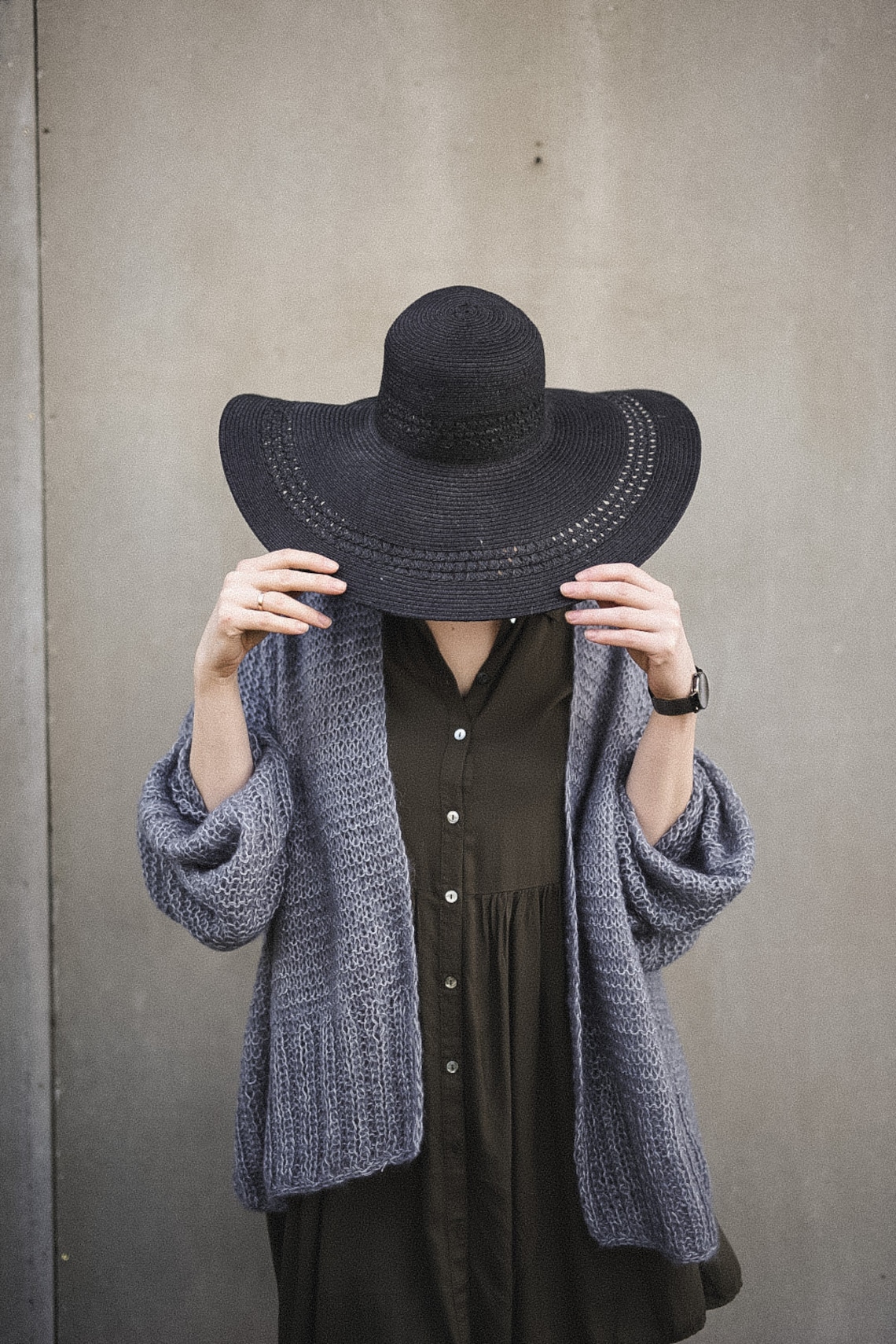 Knitting Pattern for Flower Cardigan Oversize Cardigan - Etsy