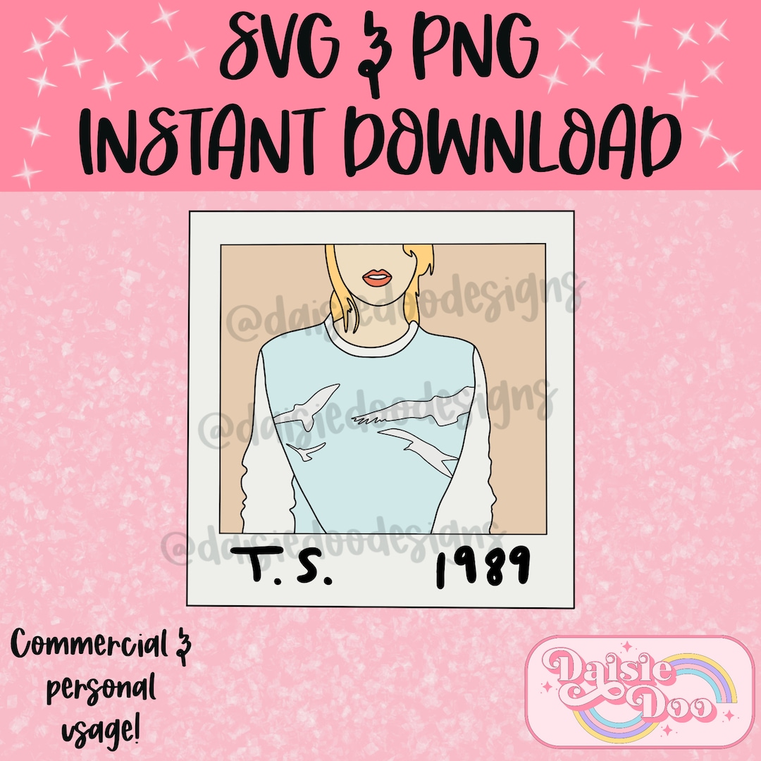 Taylor Swift 1989 Svg and Png - Mug Svg - Cutting Machine Svg ...
