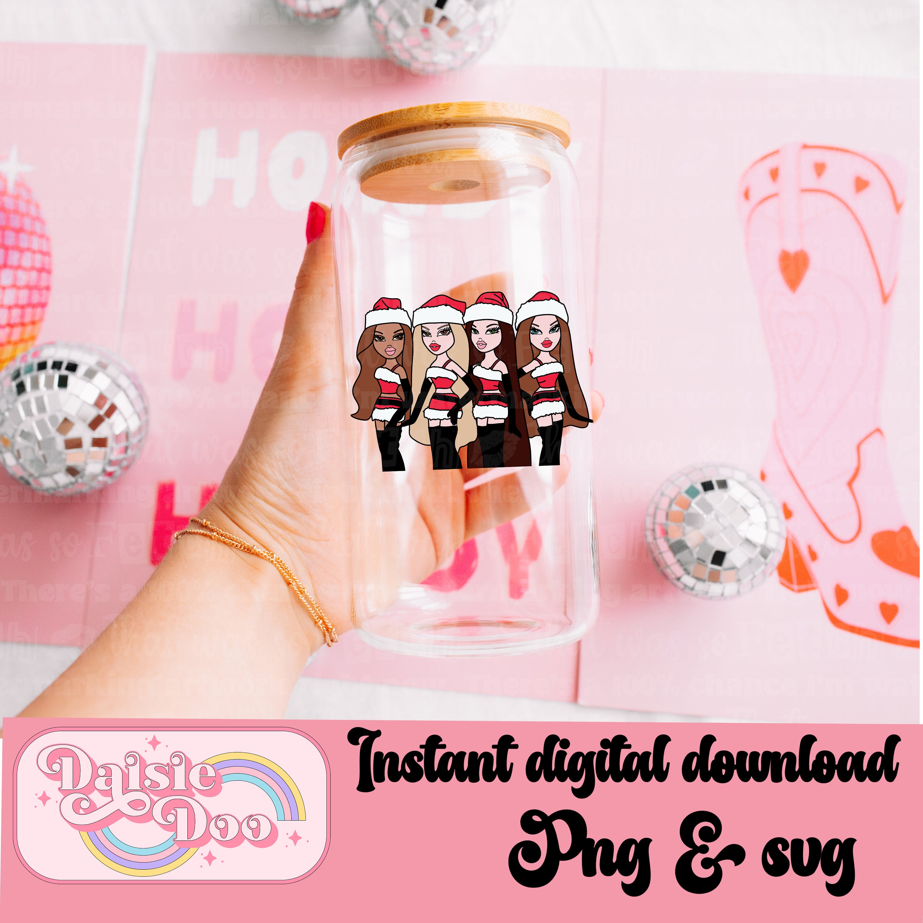 Mean Dolls Svg and Png - Mug Svg - Cutting Machine Svg - Retro Svg File ...