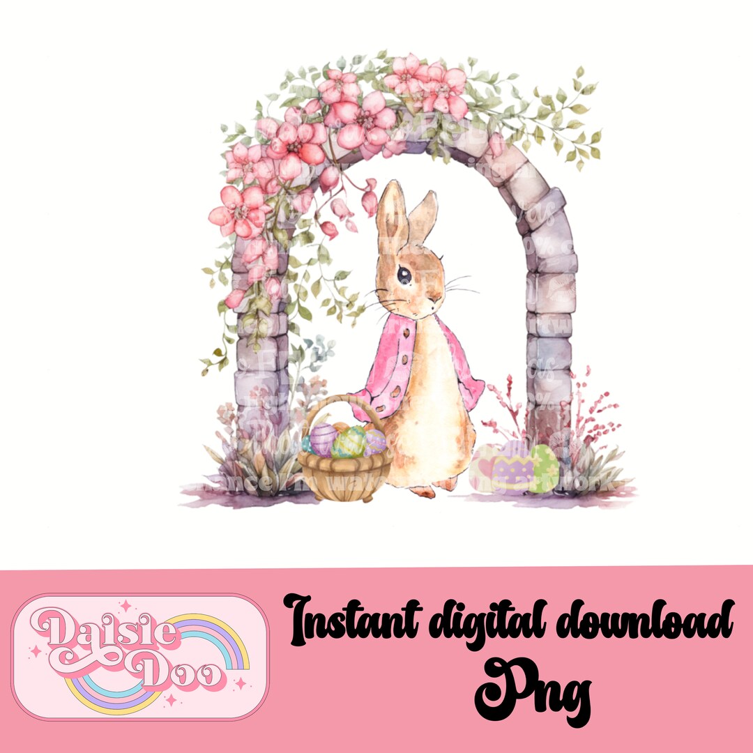 Flopsy Bunny Png - Sublimation Png - Sublimation Digital Download ...