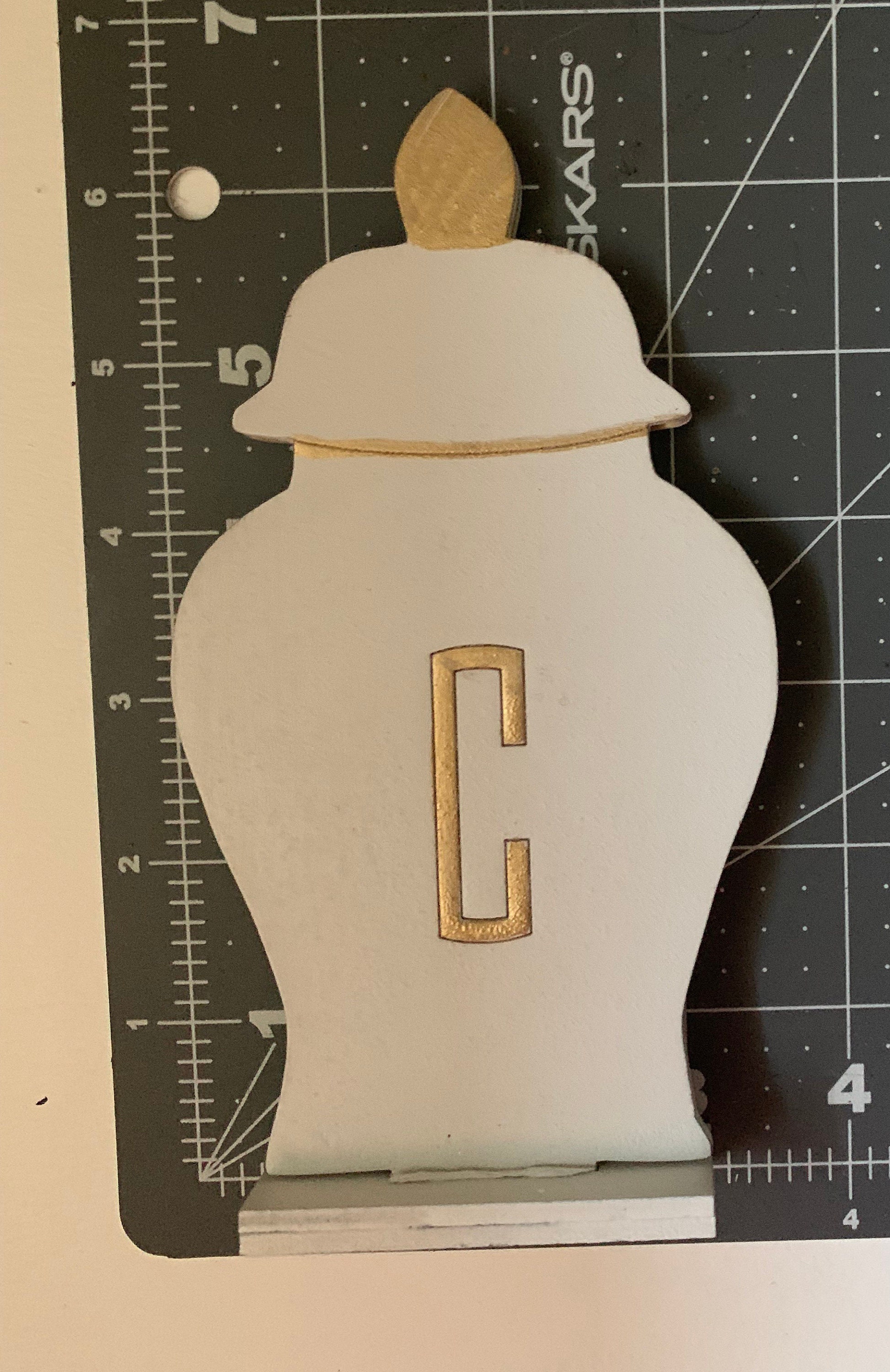 Chinoiserie Ginger Jar Shelf Sitter Decor - Etsy