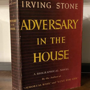 1947 First Edition - Adversary in the House: A Biographical Novel by ...