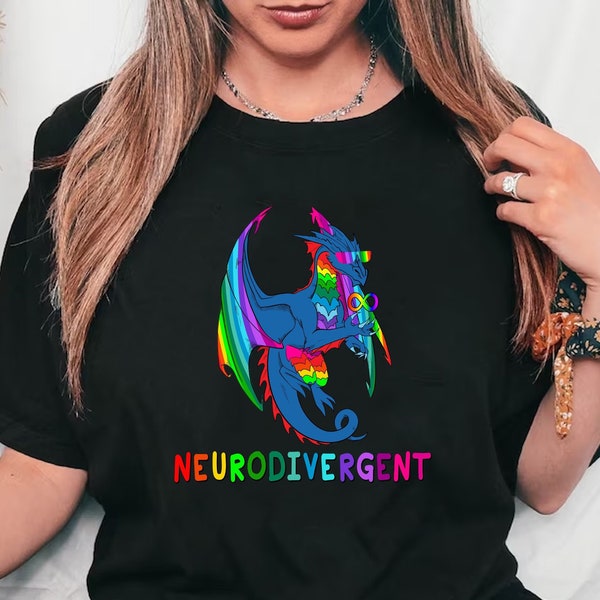 Autism Dragon Shirt - Etsy