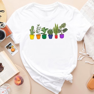 Cute Plant LGBTQ Shirt, Queer Plant Shirt, LGBTQ Ally, Subtle Pride ...
