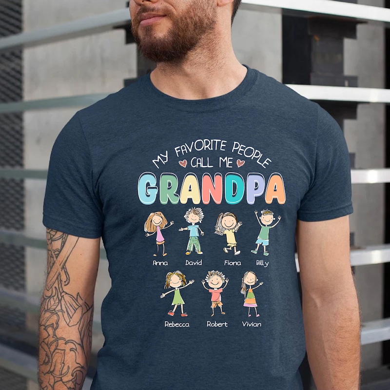 Photo Shirts Grandpa - Etsy