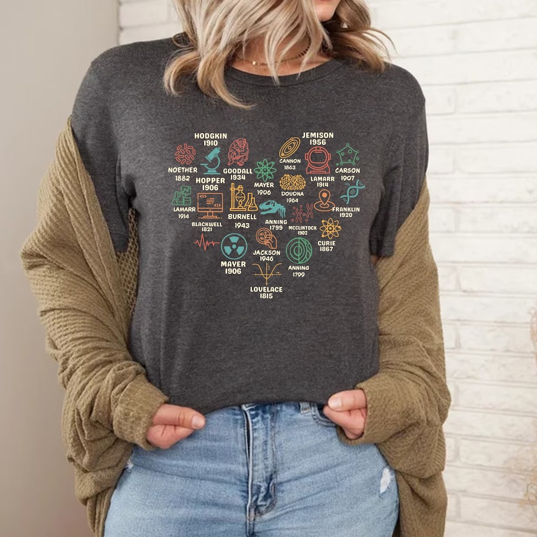 Women in Science Shirt, Vintage Science Shirt, Science Teacher Shirt ...