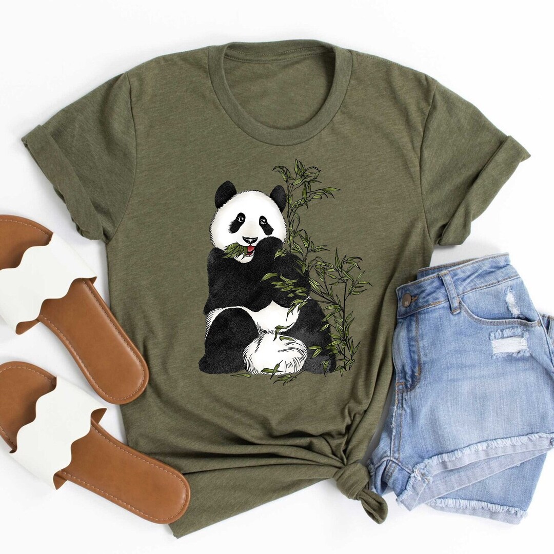 Panda Shirt, Cute Panda Shirt, Funny Cute Panda Shirt, Panda Lover ...