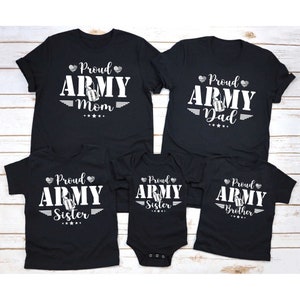 Proud Army Family Shirt: Custom Military Graduation Tee - Etsy