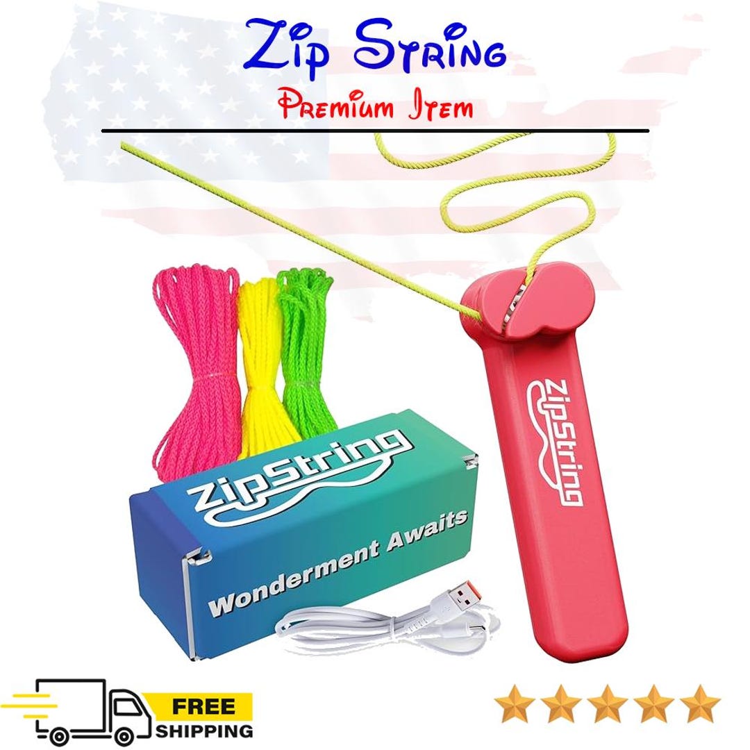 Shark Tank String Rope Launcher Fidget Toy Defy Gravity With Style ...