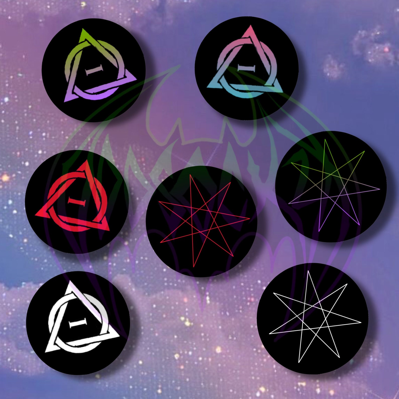 Handmade 32mm Therian Otherkin Otherhearted Alterhuman Pin - Etsy