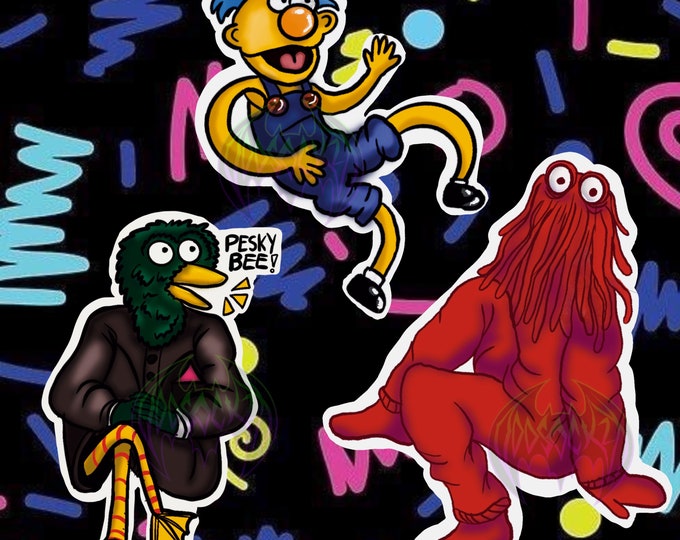 Dont Hug Me Im Scared DHMIS Die Cut Vinyl Sticker Sheet 6.5 X 5.5 10 ...