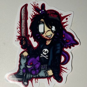 HANDMADE Everymanhybrid Vinyl Stickers, Slenderverse , EMH ,creepypasta ...