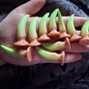 3D Printed - Neon Mango Gradient Fursuit , Monster , Cosplay , Costume ...