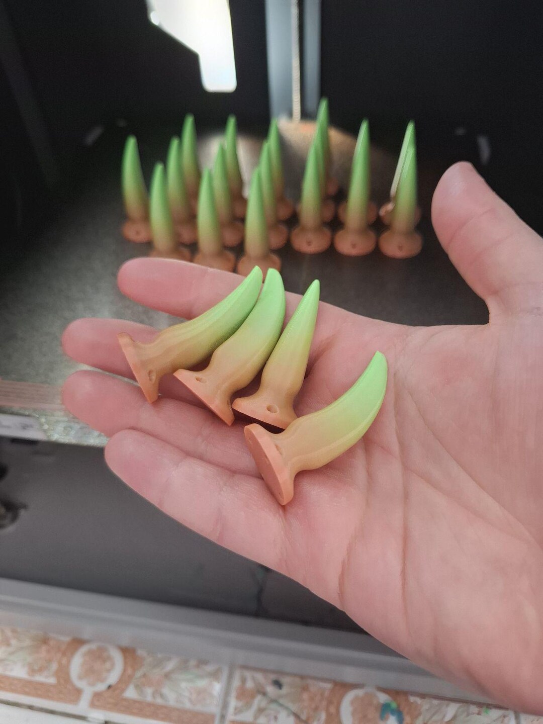 3D Printed - Neon Mango Gradient Fursuit , Monster , Cosplay , Costume ...