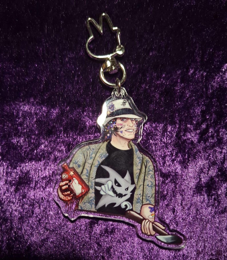 Habit Everymanhybrid Clear Acrylic Charm/keychain , Slenderverse , EMH ...
