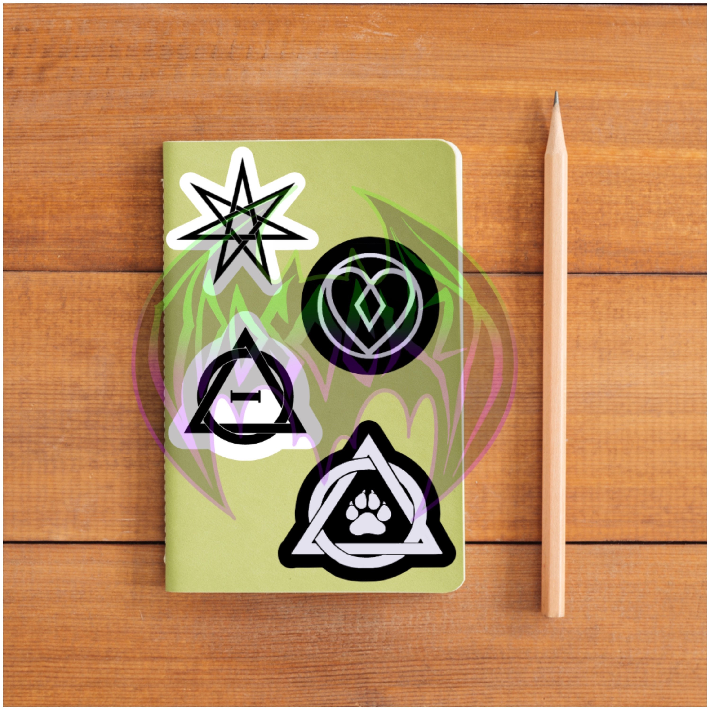 Handmade Therian Otherkin Otherhearted Alterhuman Vinyl Sticker Decal ...