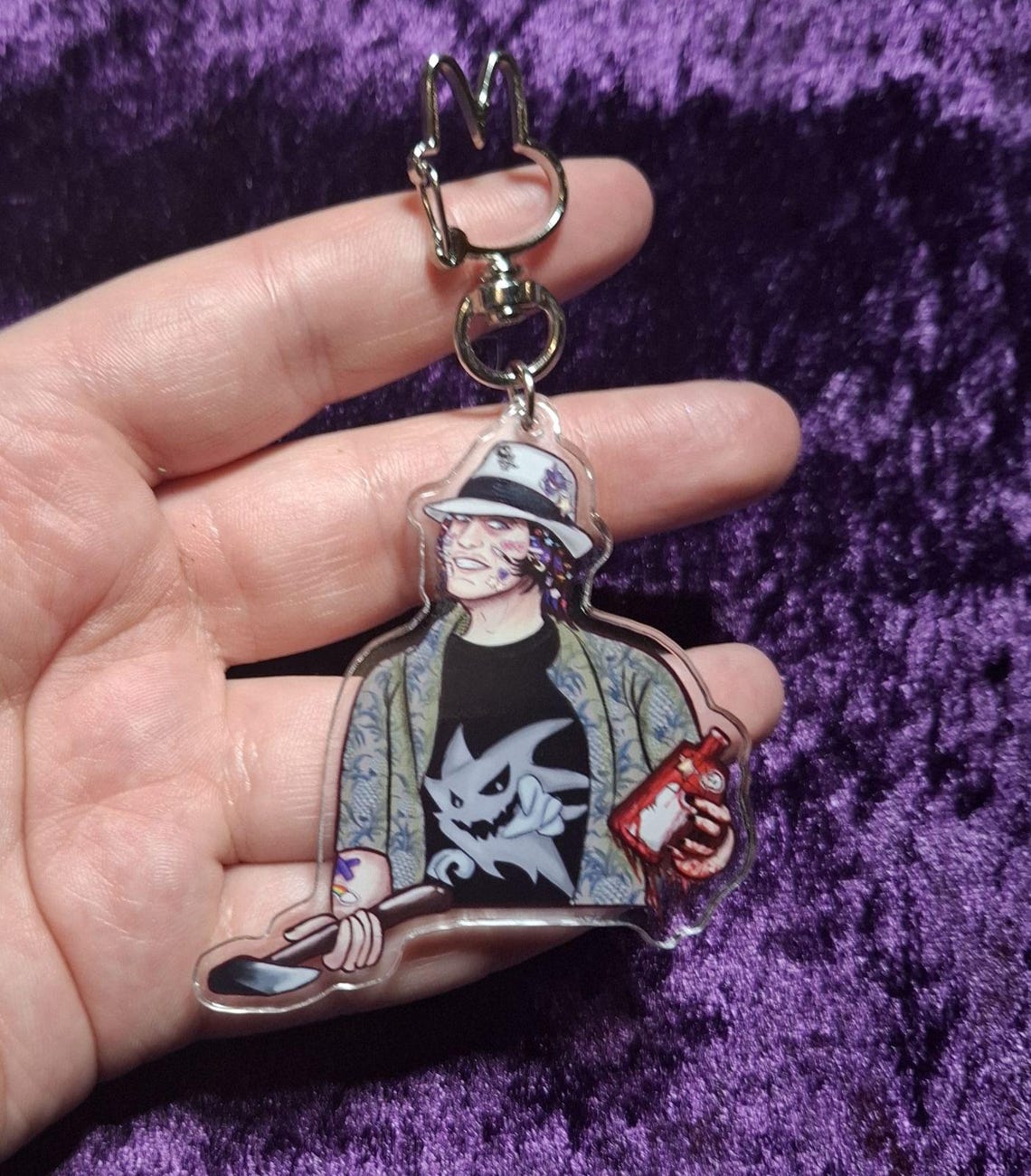 Habit Everymanhybrid Clear Acrylic Charm/keychain , Slenderverse , EMH ...