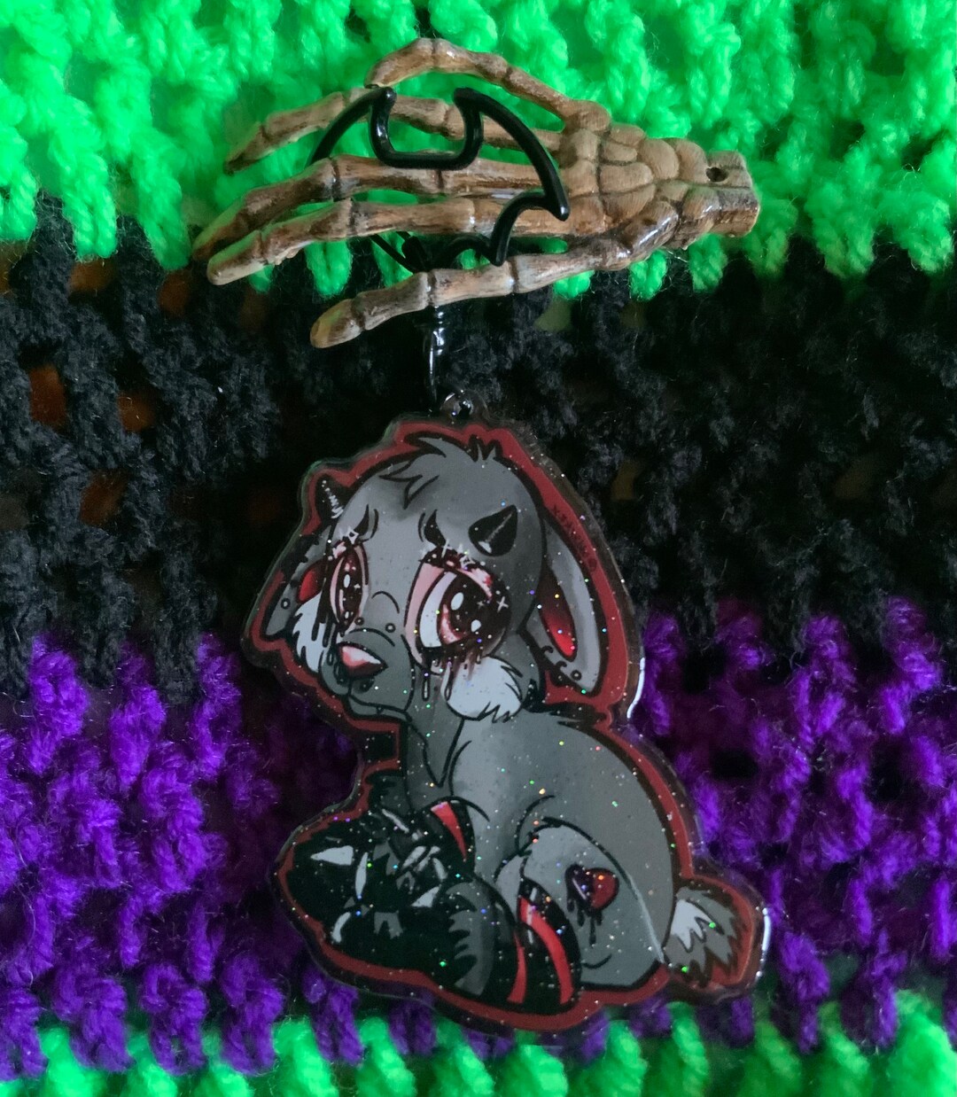 Neopets Emo Ixi- Acrylic Charm / Keychain / Keyring - Great Gift Idea ...