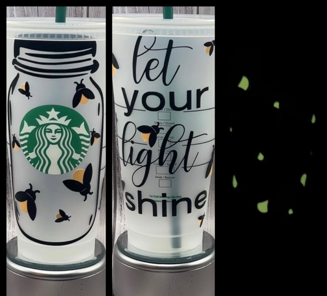 Lightning Bug Cold Cup, Starbucks Cold Cup,firefly Tumbler,mason Jar ...