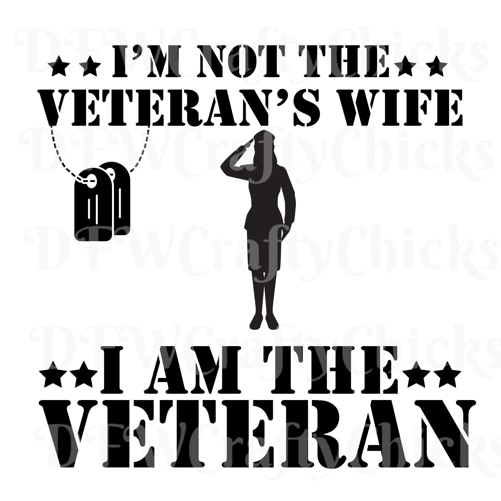 Female Veteran SVG Lady Veteran Svg Military Svg Veteran - Etsy