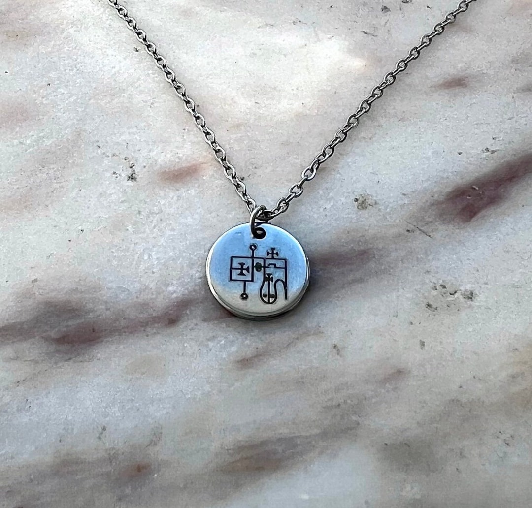 Sigil of Glasya-labolas Glasyabo Caacrinolaas Pendant Occult Small Left ...