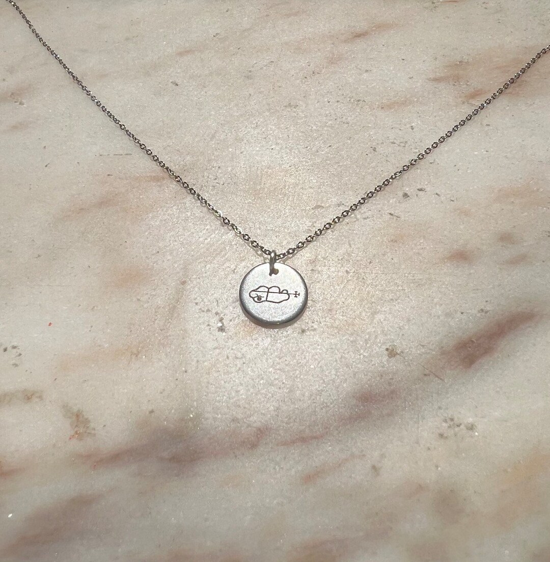 Sigil of Clauneck / Claunt Pendant Occult Jewelry Small Necklace Left ...