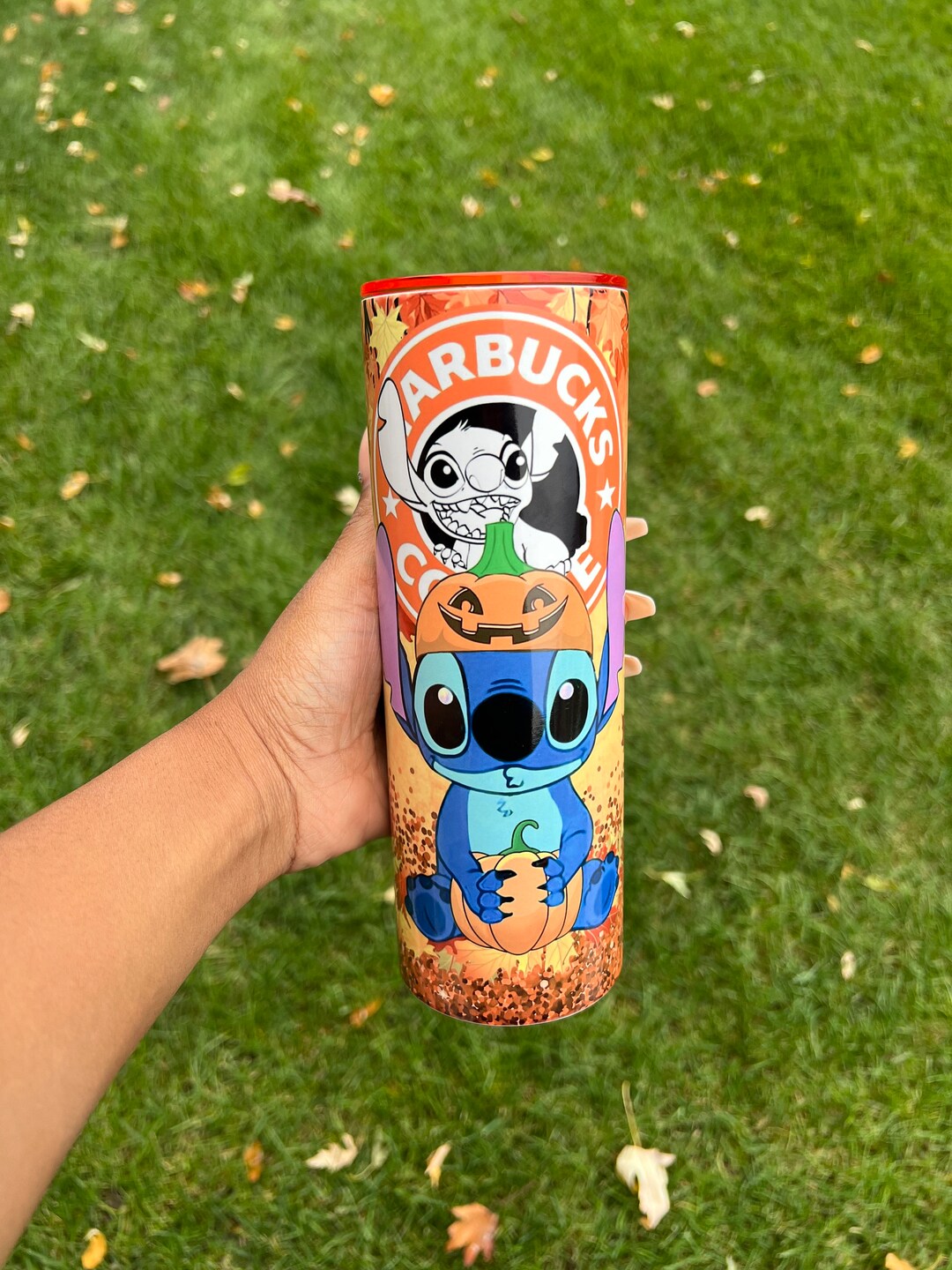 Stitch Lilo and Stitch Fall Tall 20oz Tumbler Gift Ideas - Etsy Australia