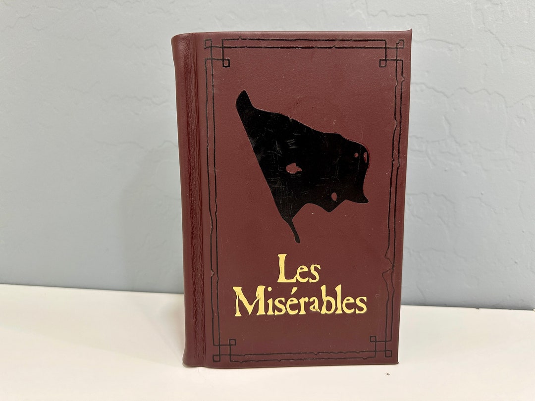 Les Miserables by Victor Hugo | Les Miserables Leather Book | Handmade ...