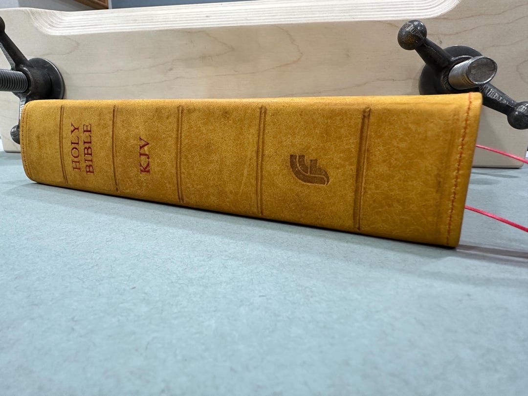 Handmade Leather Bible - King James Version | Heirloom Bible | Family ...