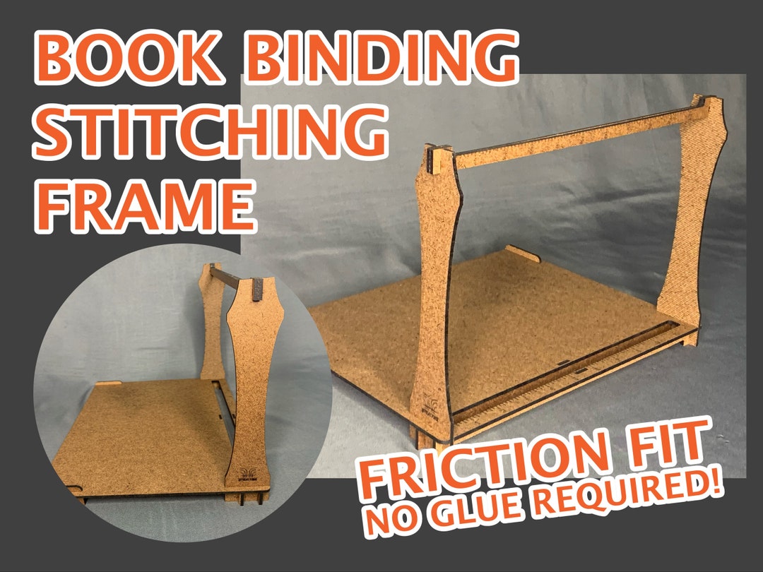 Book Binding Stitching Frame Laser Cut Book Binding Journal Binding ...