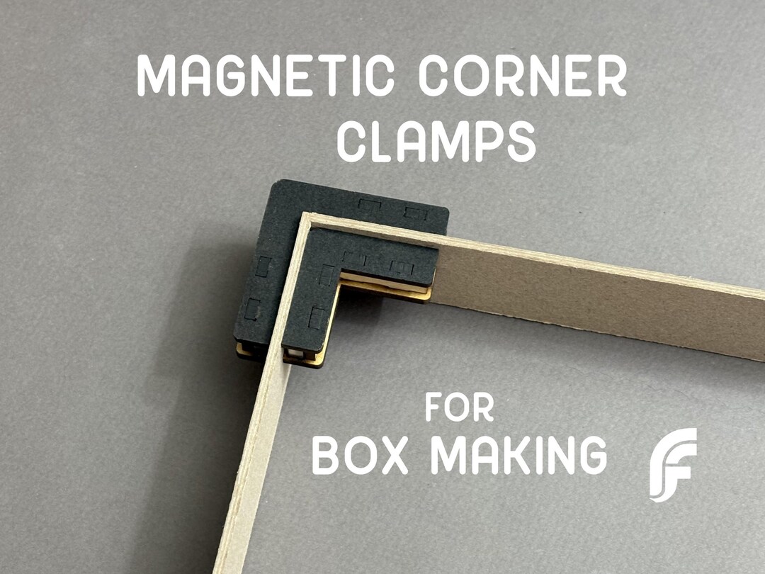 Magnetic Corner Clamps for Box Making | Set of 4 | Book Binding Tools ...