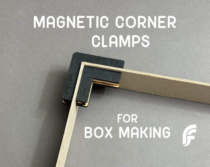 Magnetic Corner Clamps for Box Making | Set of 4 | Book Binding Tools ...