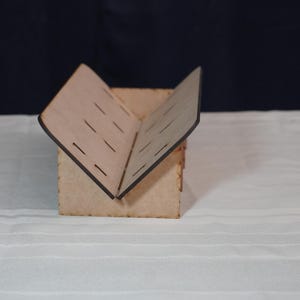 Bookbinding Cradle – Laser Cut Signature Punching Tool – Journal & Book ...