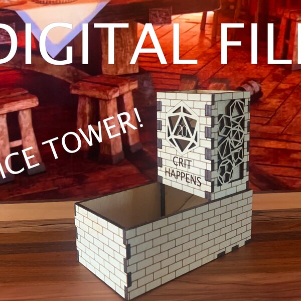 Dice Tower - Etsy