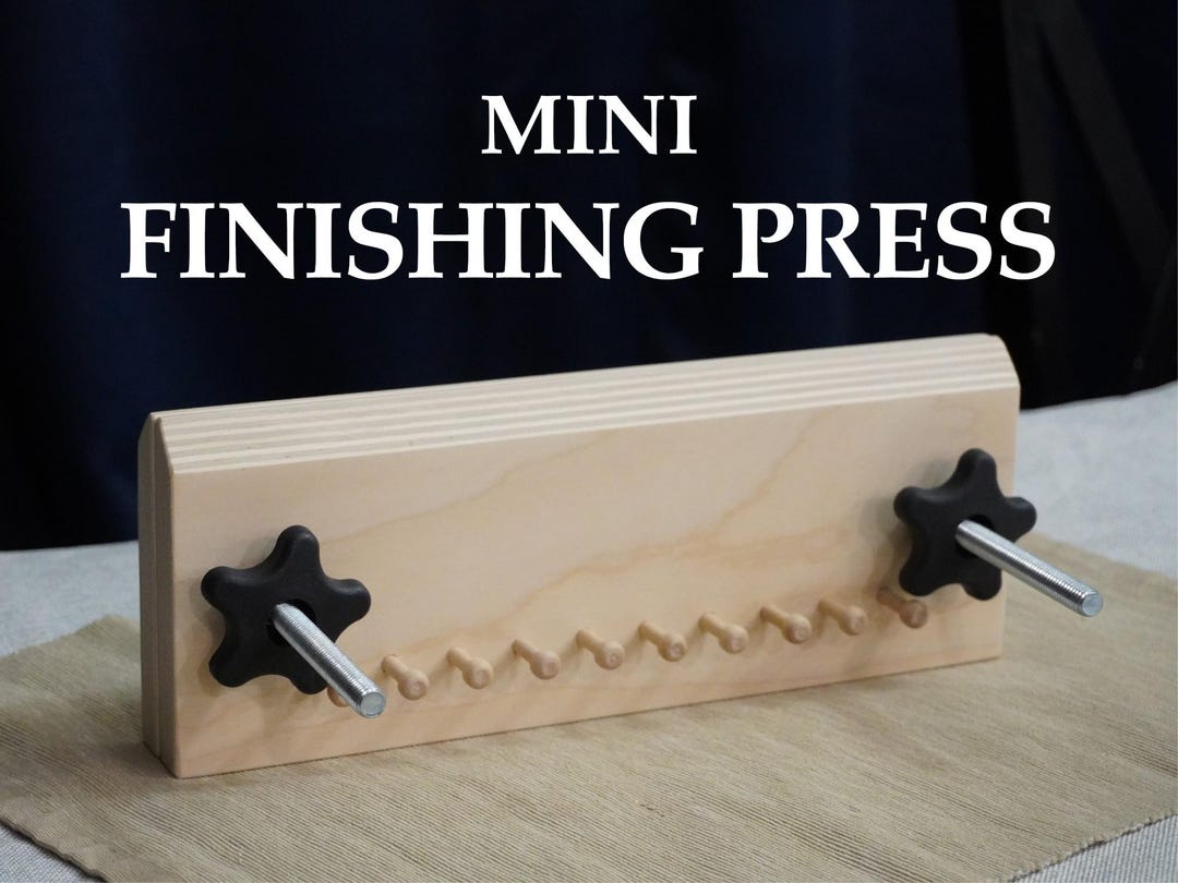 Mini Bookbinding Finishing Press – Baltic Birch Plywood, Ergonomic ...