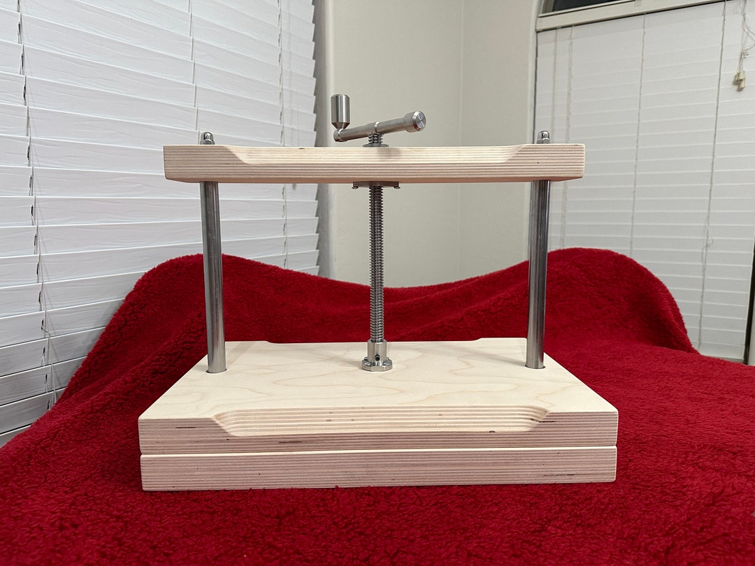 Book Binding Nipping Press Baltic Birch Press Handmade - Etsy