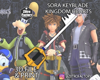 Kingdom Hearts Kingdom Key/ D Keyblade - Etsy