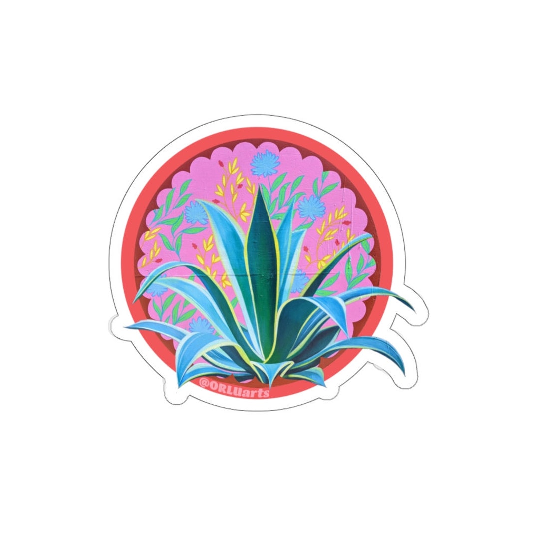 Agave Mural Die-cut Stickers - Etsy