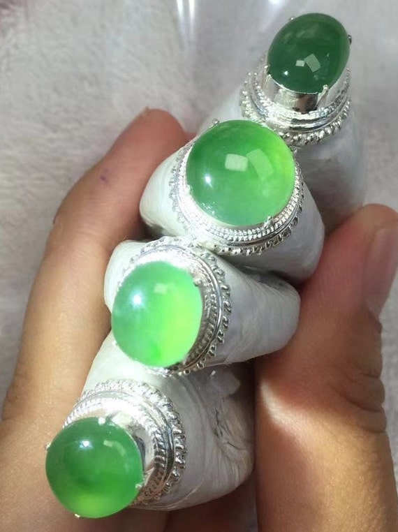 Untreated Jadeite Type A Natural Burmese Jade - Etsy