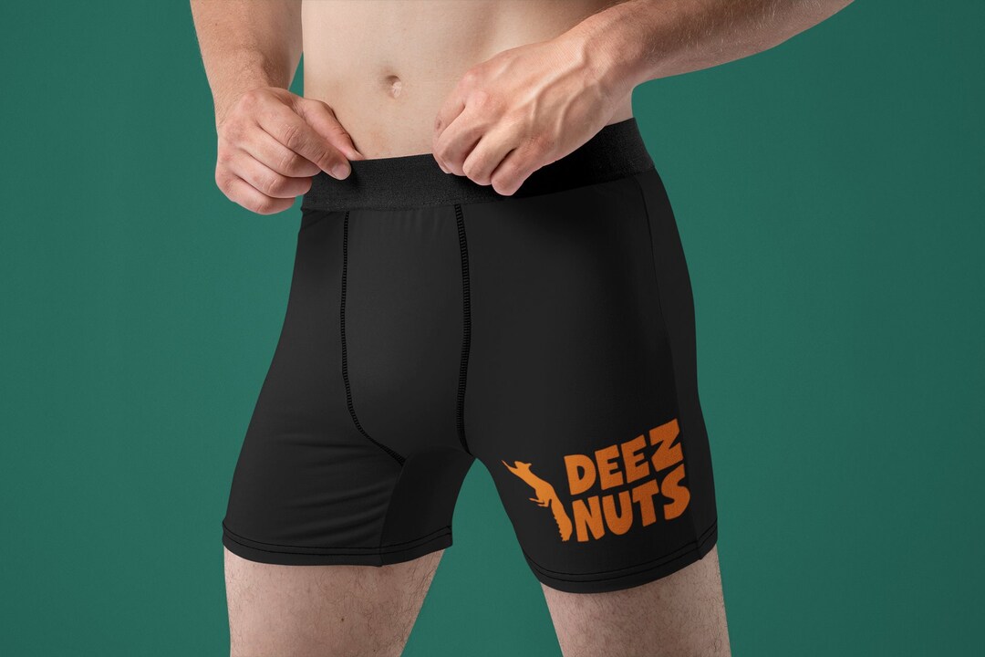 Deez Nuts Men's Underwear for Husband, Boyfriend, Bachelor Party ...
