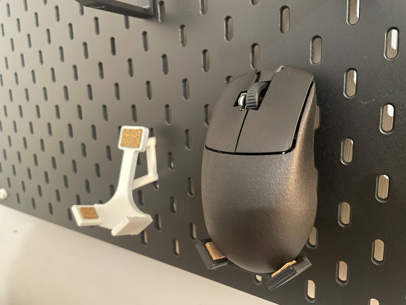 Ikea Skadis Universal Mouse Display Stand Cork Padding 3D Print Mouse ...
