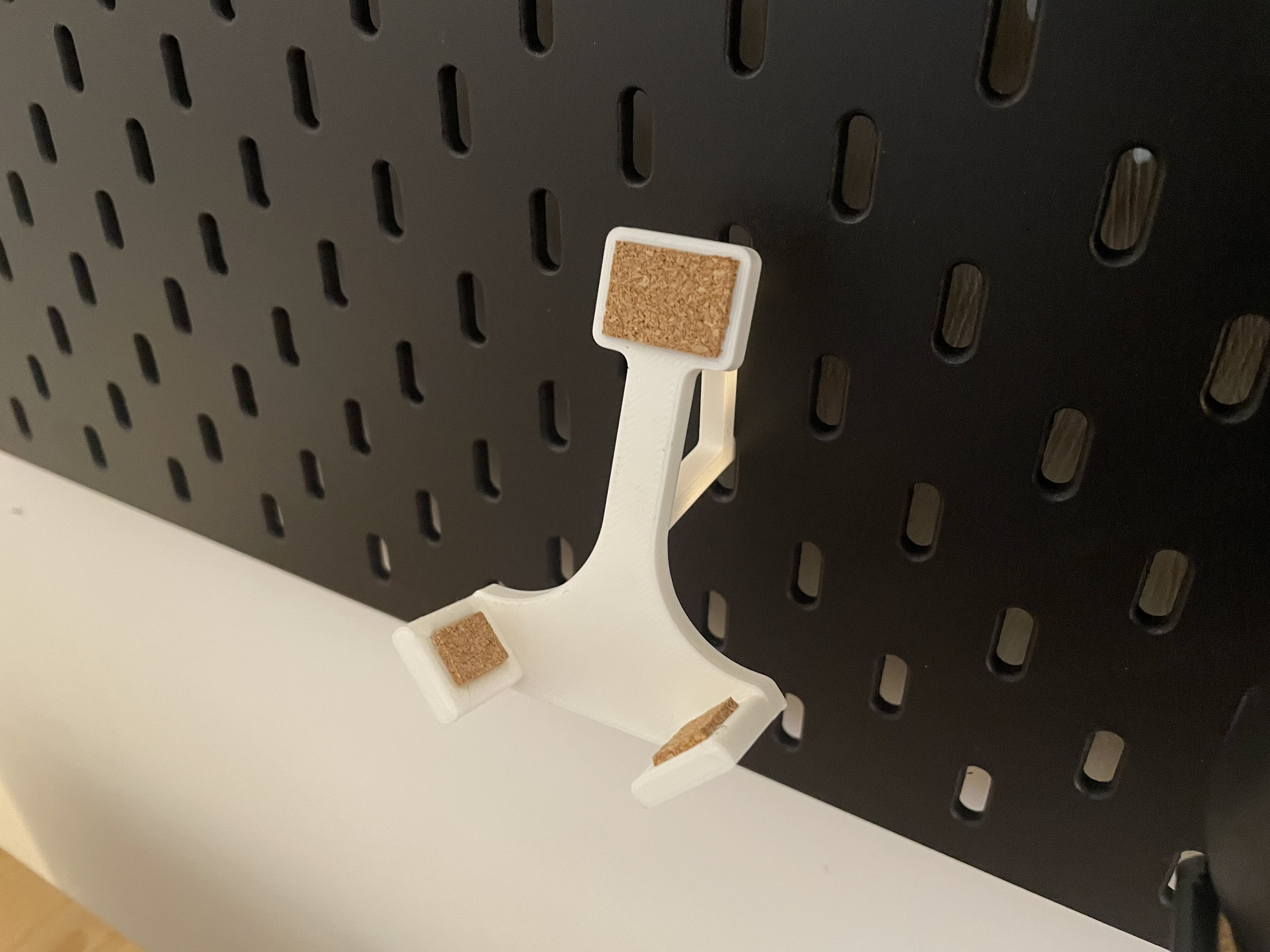 Ikea Skadis Universal Mouse Display Stand Cork Padding 3D Print Mouse ...