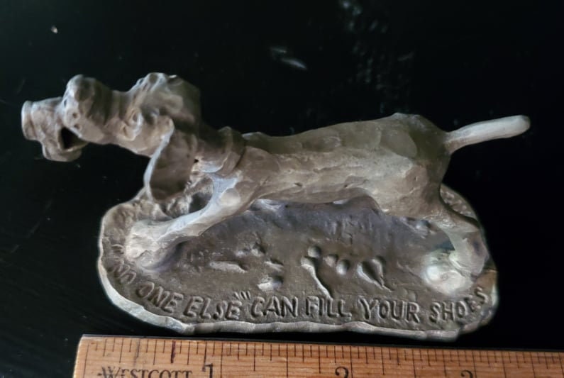 Vintage Pewter Figurines--animals - Etsy