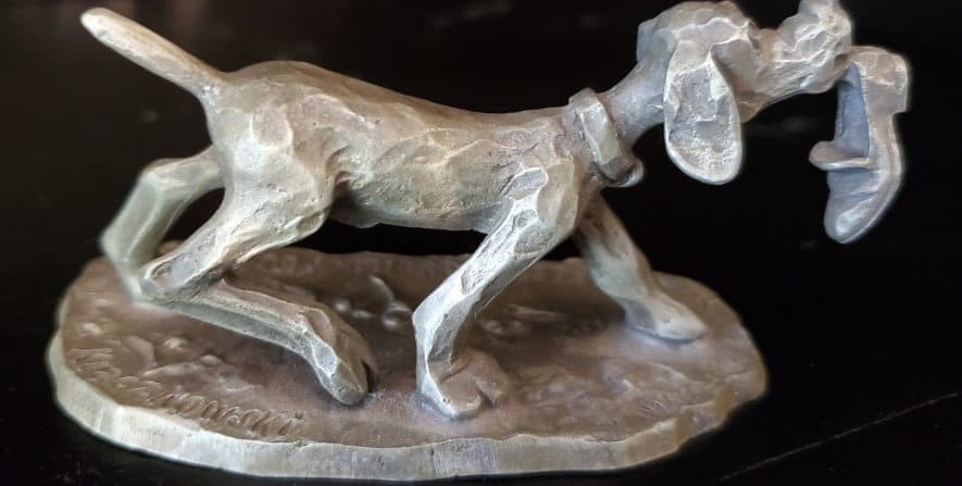 Vintage Pewter Figurines--animals - Etsy