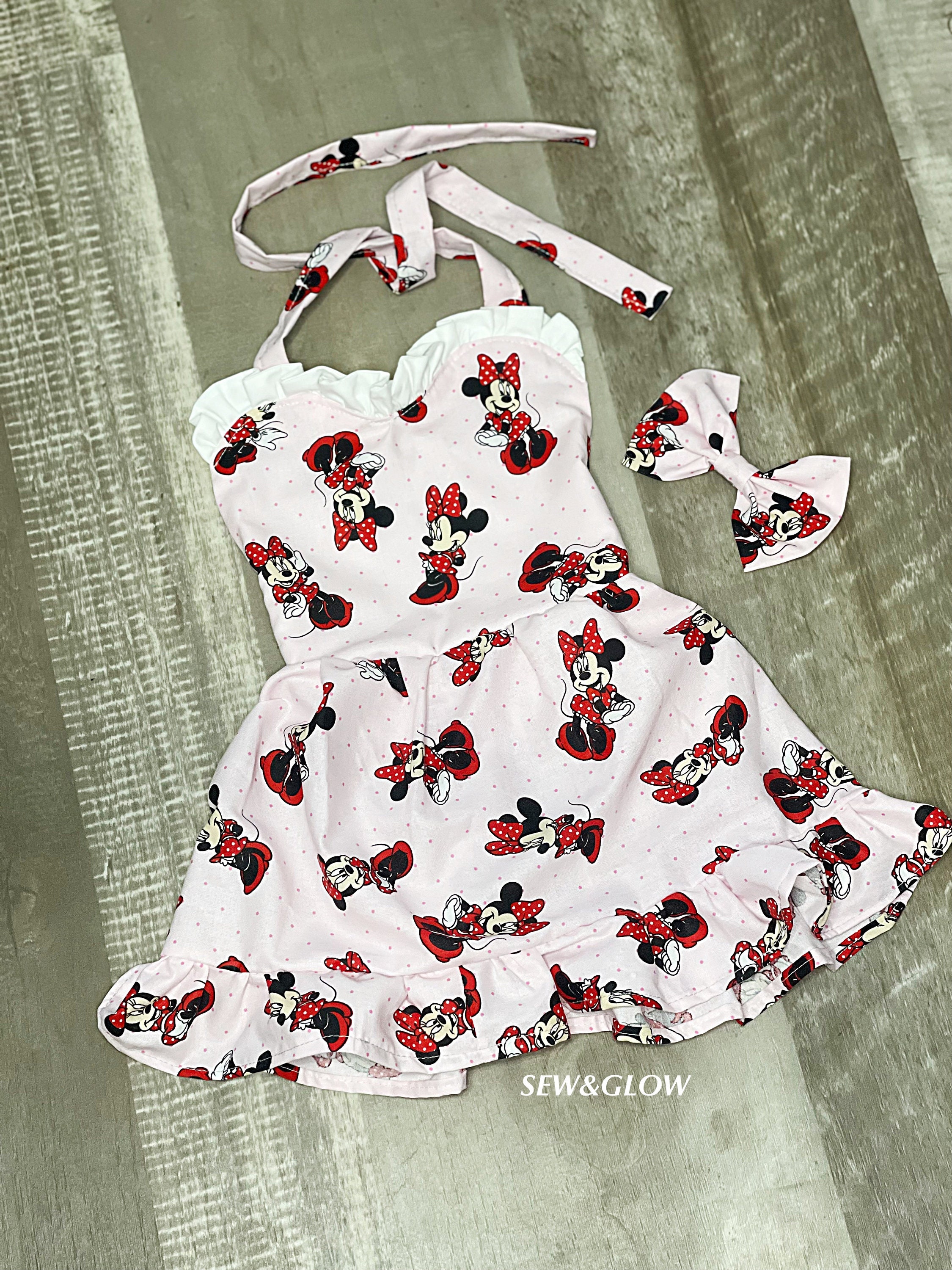 Minnie Mouse Dress Toddler Girl / Minnie Mouse Birthday Outfit for ...