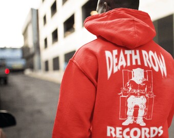 Death Row Records Hoodie - Etsy