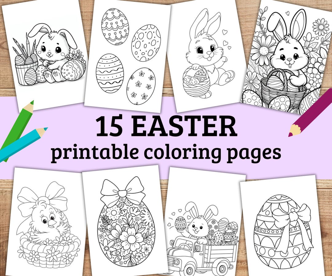 Easter | Coloring Pages | Easter | Coloring Pages for Kids | Toddlers ...