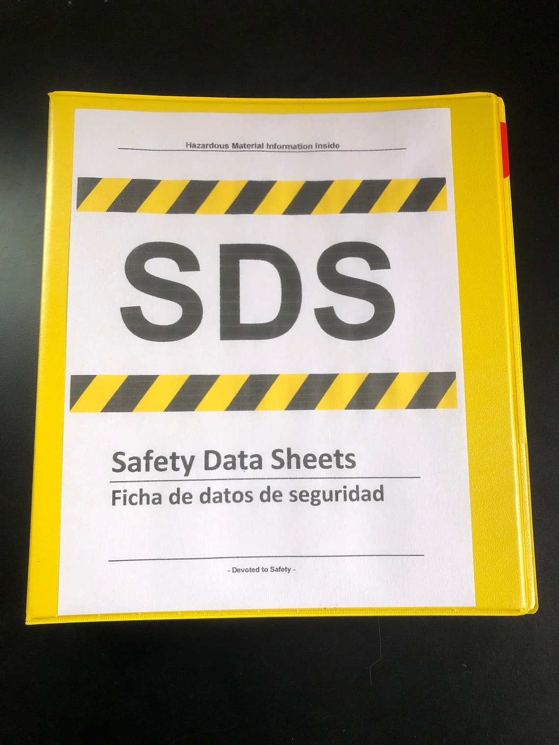 SDS Binder Cover - Etsy