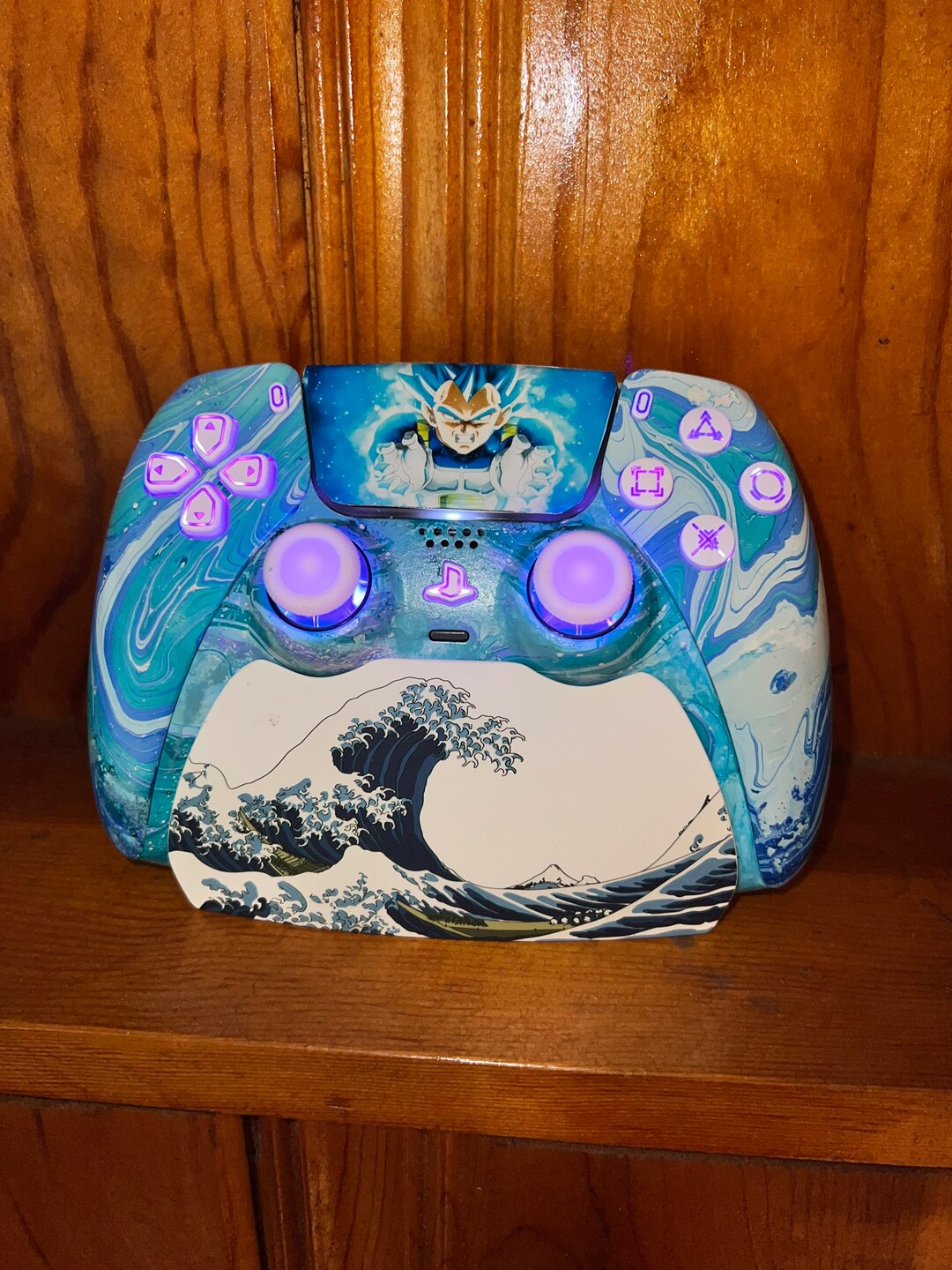 Tidal Wave PS5 Controller Display Stand - Etsy